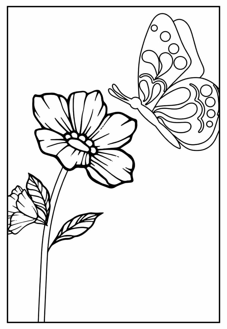 Desenhos de Flores para imprimir e colorir - Pinte Online