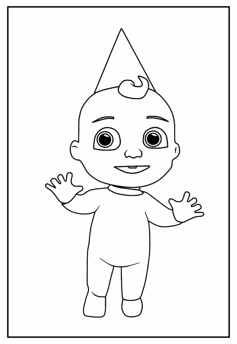 Desenhos do Cocomelon para imprimir e colorir - Pinte Online