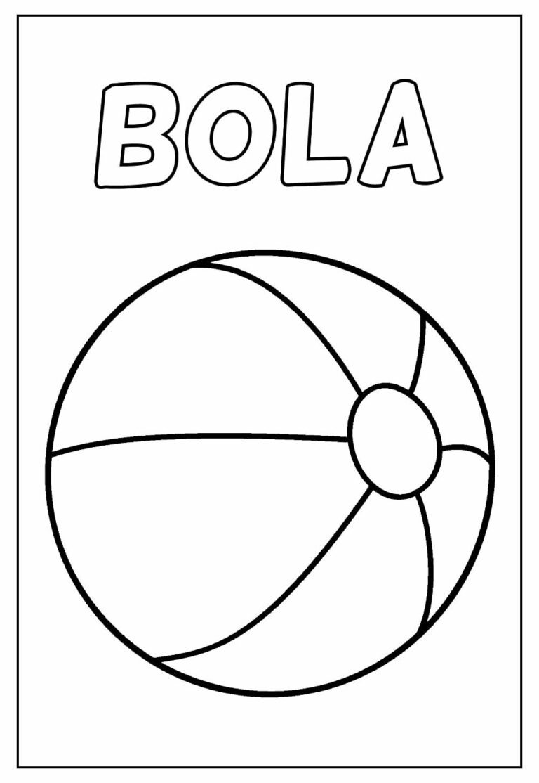 Desenhos de Bola para imprimir e colorir - Pinte Online